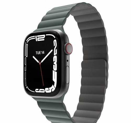 Ремешок SwitchEasy Skin Apple Watch 38-41мм Green