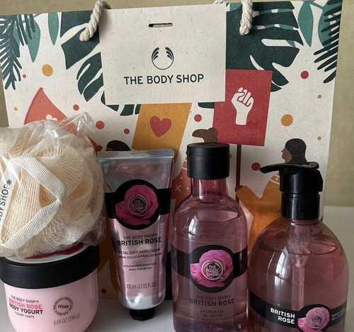 Набор косметики роза The body shop