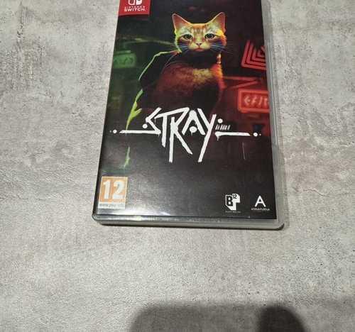 Картридж Stray на Nontendo switch