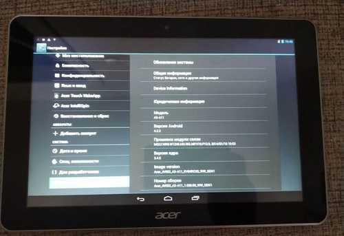 Планшет Acer A3-A11