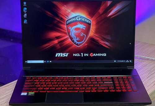 Ноутбук Msi Gf75/144гц/17.3/1650ti/i5 9300