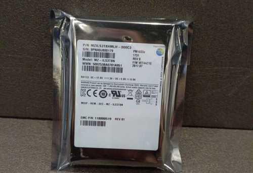 Samsung PM1633a 3.84TB SSD 2.5 SAS-3 12GB