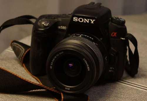 Зеркальный фотоаппарат sony a 580