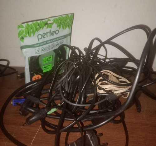 Куча кабелей hdmi, svga, сет.кабелей.цена за все