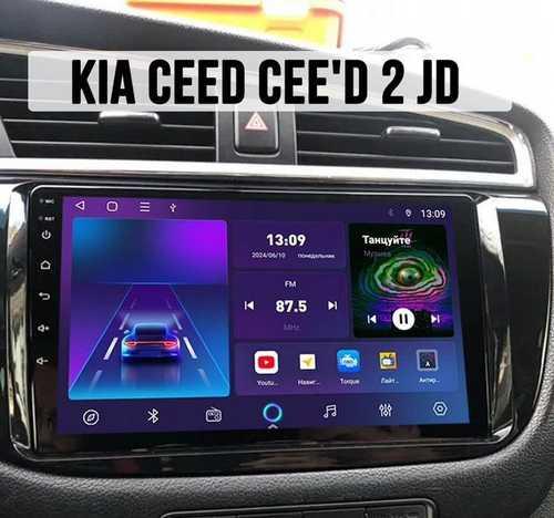 Магнитола Kia ceed Cee'd 2 JD CT232m