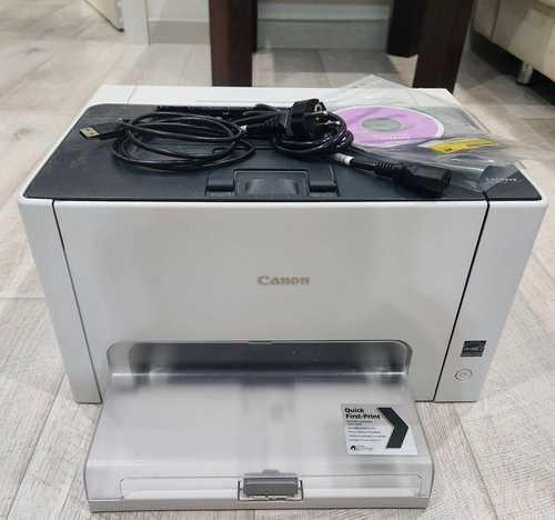 Цветной лазерный принтер Canon LBP 7010C