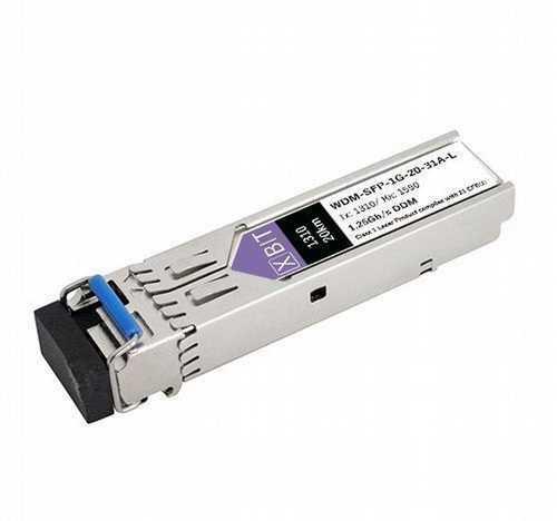 Модуль SFP 1G WDM LC (11dB) 1310нм 20км