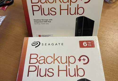 Внешний жесткий диск Seagate Backup Plus Hub 6 Tb