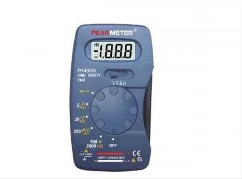 Мультиметр цифровой peakmeter PM300 PM300