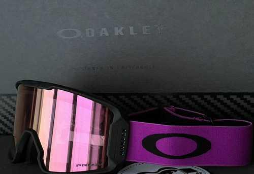 Горнолыжная маска Oakley Line Miner M Purple