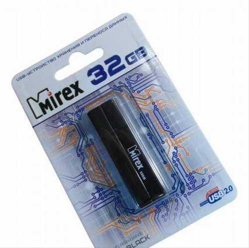 USB флешка 32GB Mirex Line Black