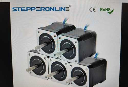 Шаговый двигатель Stepperonline nema 17HS19-2004S1
