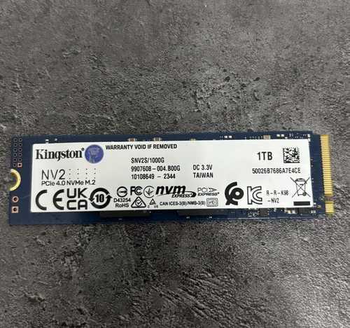 M2 nvme ssd Kingston 1 тб M.2 SNV2S/1000G