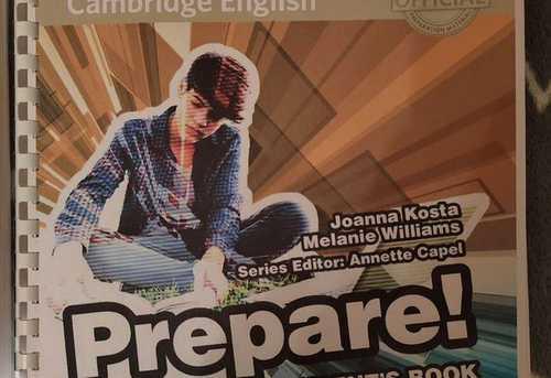 Учебник и тетрадь англ языка Prepare level 1