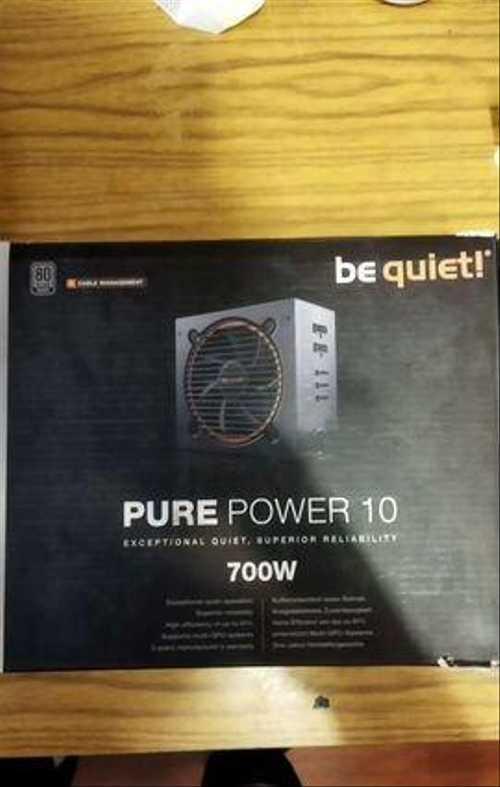 Блок питания для пк Be quite Pure Power 10 700w