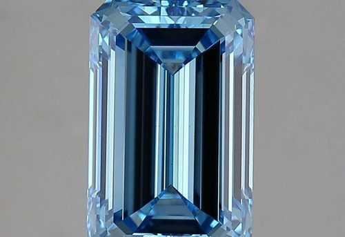 Выращенный бриллиант в огранке Эмеральд 2.50ct
