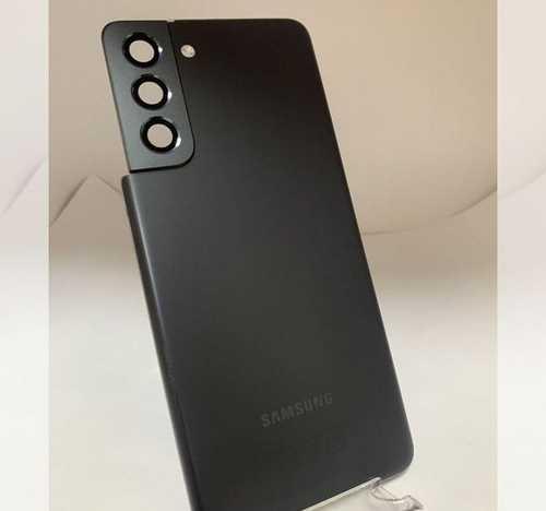 Задняя крышка Samsung S21 G991 чёрная оригинал