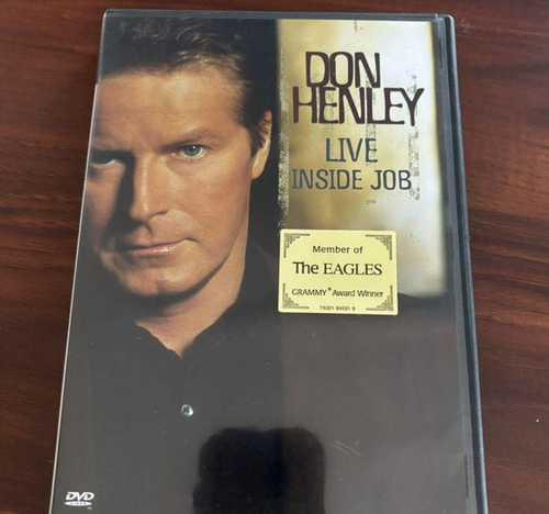 Фирменный DVD диск Don Henley солист Eagles