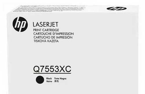 Оригинальный лазерный картридж HP Q7553XC 53X черн