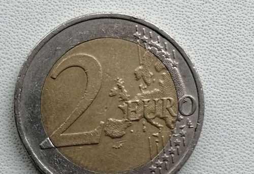 Монета 2 евро германия