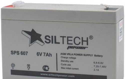 Аккумулятор siltech (SPS 607) 7 Ач универсальная п