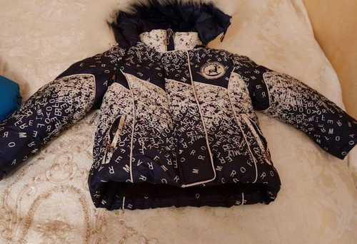 Зимняя куртка размер 80см б/у,Комбинезон зимние