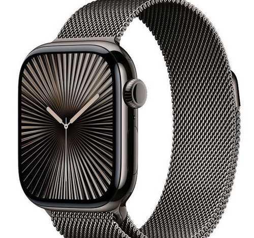 Смарт-часы Apple Watch Series 10 GPS Cellular 42 мм SlateTitanium Case with Slate Milanese Loop