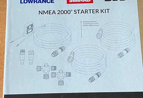 Lowrance nmea 2000 starter KIT