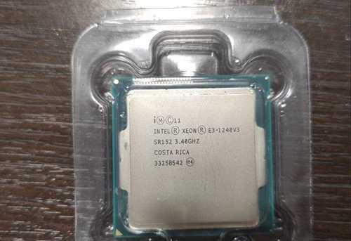 Xeon e3 1240v3 3.4-3.8Ghz (i7 4770) socket 1150