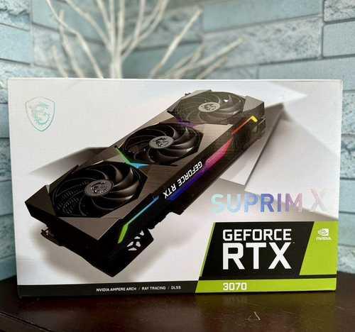 Видеокарта Rtx 3070 8GB Msi Suprim X/Пломба