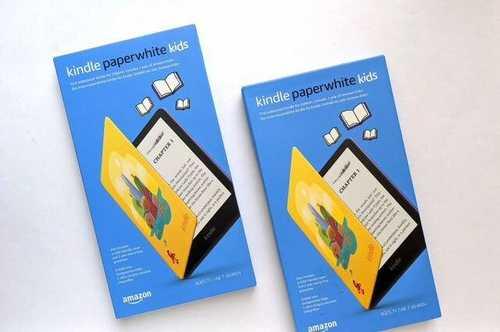 Новая книга Kindle Paperwhite 5 2021 Kids желтый