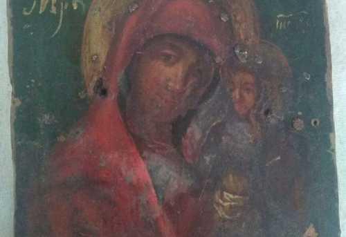 Икона казанской божьей матери 19 век