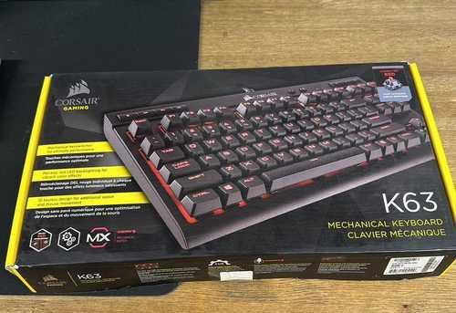 Клавиатура проводная Corsair K63