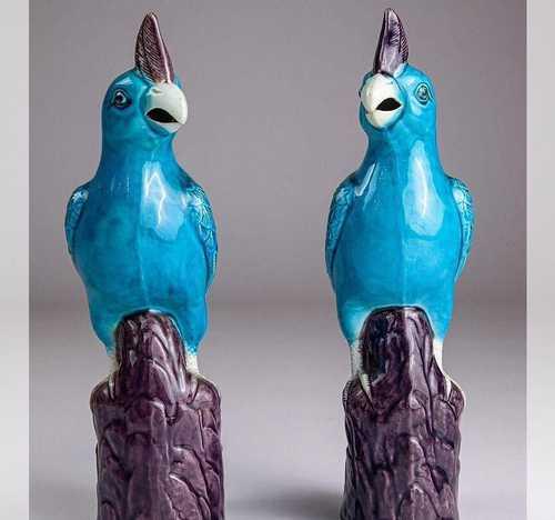 Парные статуэтки Chinese Parrots