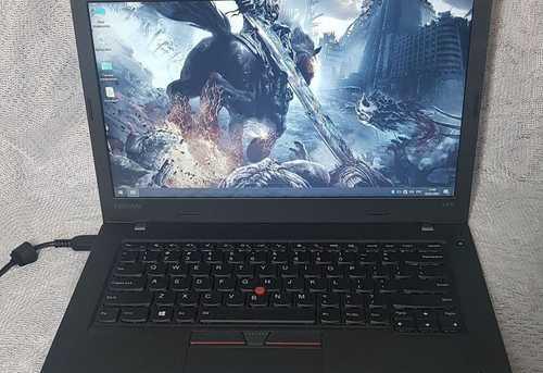 14" Lenovo THINKPAD L470, 256 ГБ, Core i5-6300U, RAM 16 ГБ, Intel HD Graphics 520