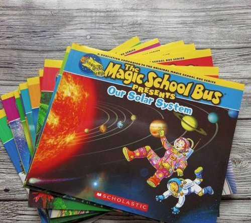 Magic School Bus, английские детские книги