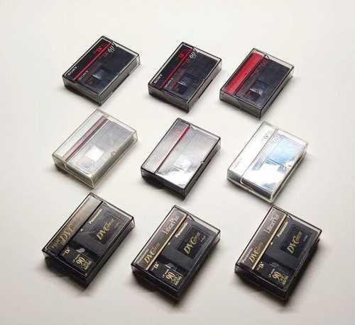 Видеокассеты mini DV Panasonic и Sony (Япония)