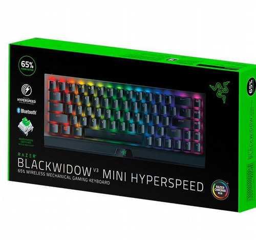 Клавиатура беспроводная, проводная Razer BlackWido