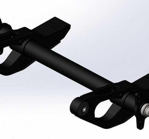 Ось BI9-22 на интегральных коробах с дисковым торм