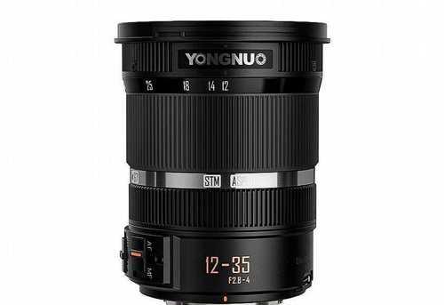 Объектив Yongnuo YN12-35mm F2.8-4M для M4/3