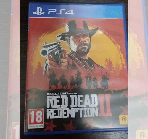 Red dead redemption 2 ps4 диск