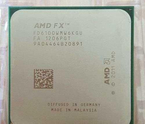 Процессор amd fx6100