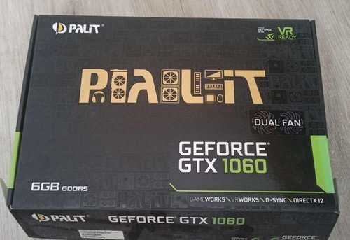 Видеокарта gtx 1060 6gb palit