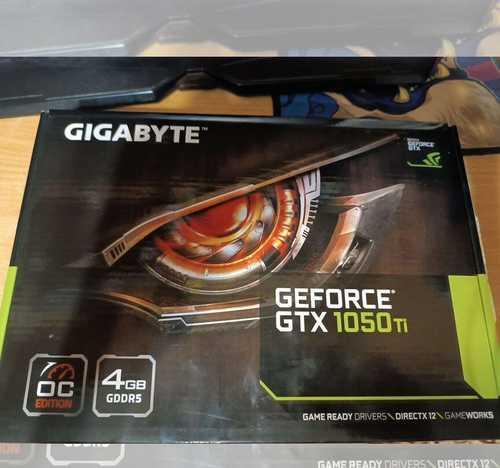 Видеокарта gigabyte geforce gtx 1050 ti 4gb