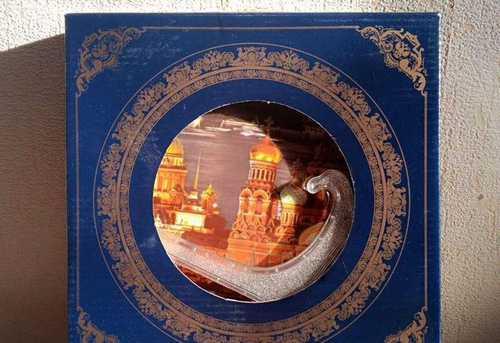 Тарелка сувенирная коллекционная Санкт-Петербург