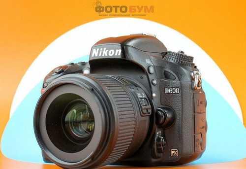 Nikon D600 body + Nikon AF-S 35mm f1.8 G ED