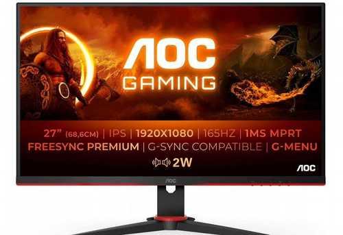 27" AOC 27G2spae Black-Red (IPS, 1920x1080, D-Sub+