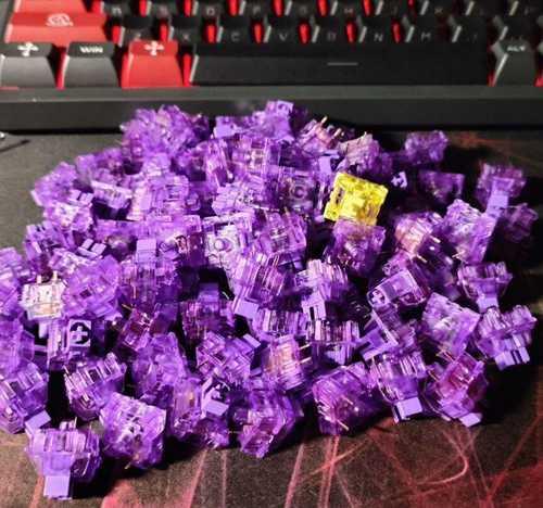 Свитчи Akko CS Jelly Purple switches