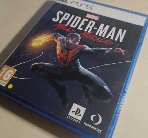 Диск Spider-Man Miles Morales PS5