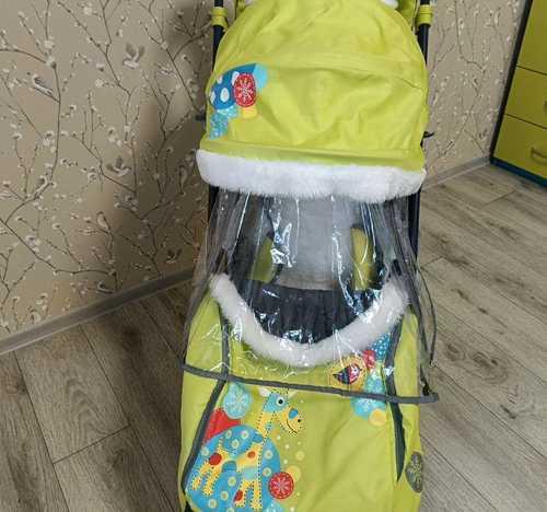 Детские санки коляска